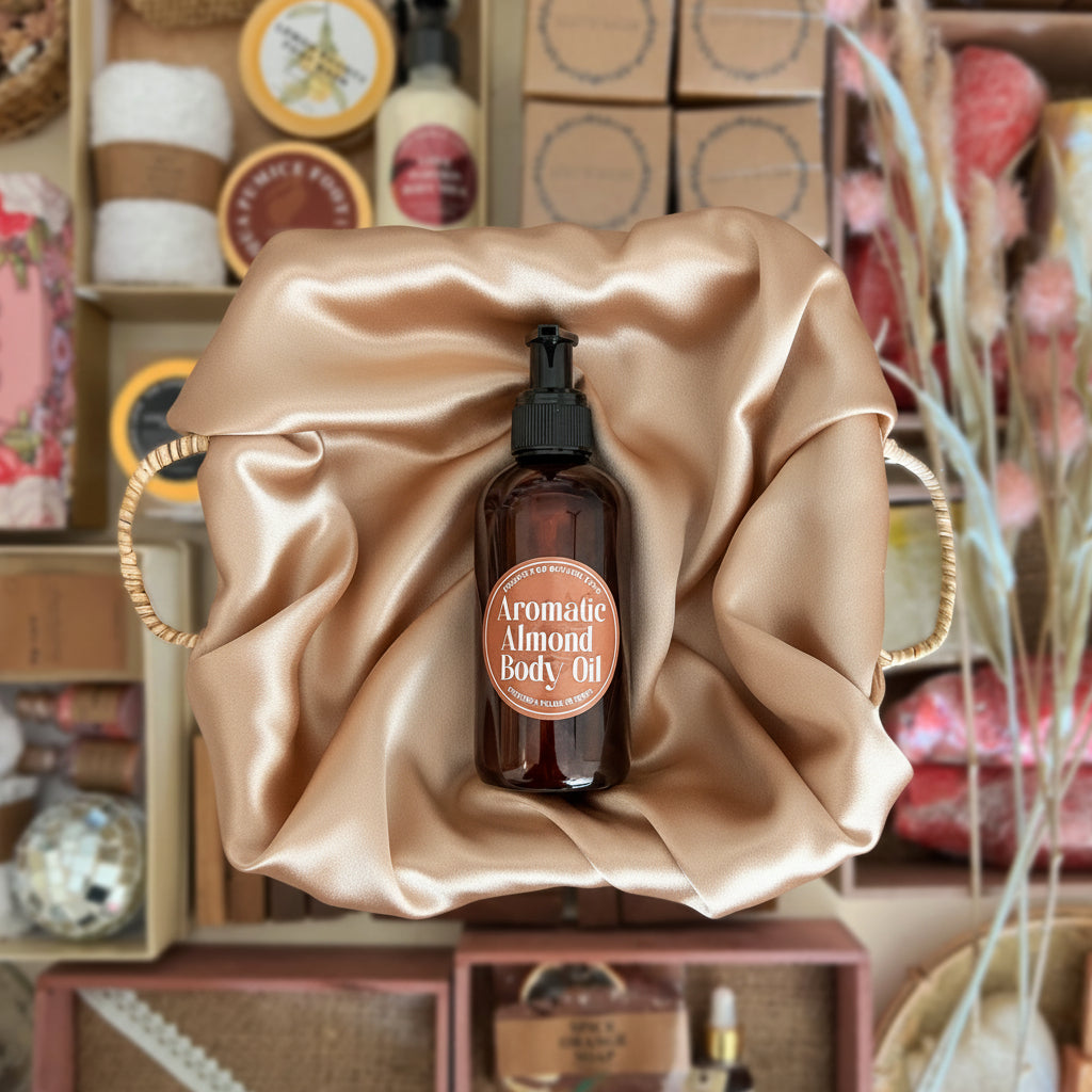 Aromatic Almond Body Oil – Botanic Love India