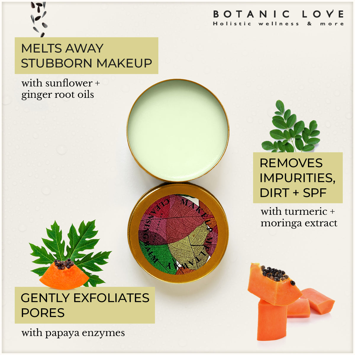 Makeup Meltaway (Cleansing) Balm – Botanic Love India
